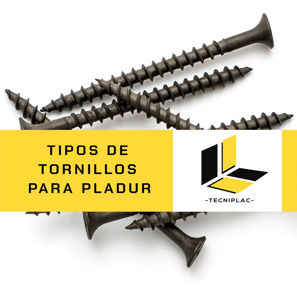 Tipos de Tornillos para Pladur | Tecniplac